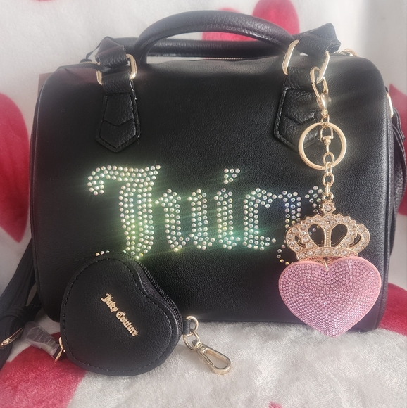 Juicy Couture | Bags | Juicy Couture Be Classic Satchel And Coin Purse ...
